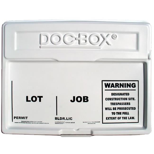 Doc-Box SDB10102 Standard Permit Box - 5 Boxes - Walmart.com