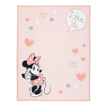 Disney Minnie Mouse Reversible Baby Blanket - Walmart.com