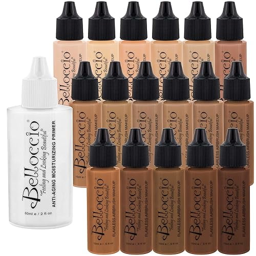 Click here for Belloccio Master Set Of All 17 Foundation Shades O... prices