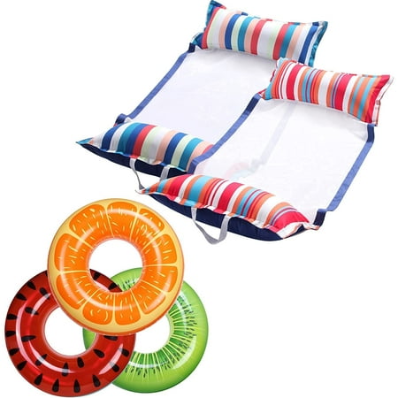 Inflatable Pool Floats Swim Tubes Rings(3 Pack) | Walmart Canada