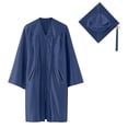 Unisex Elegant Doctoral Gown and Cap for Graduation Ceremonies with ...