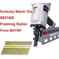 3 1/4 Inch Framing Nails, 21 Degree EG Smooth Shank Plastic Collated ...