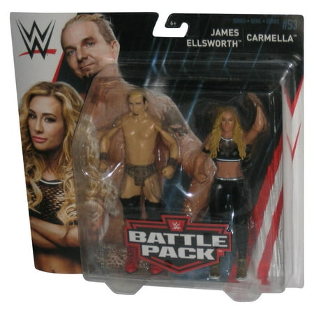 WWE James Ellsworth vs Carmella (2017) Mattel Series 53 Figure Set 2 ...