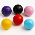 Zooblu Colored Golf Balls - Multicolored Set of 6, 12, 24 Mini Golf ...