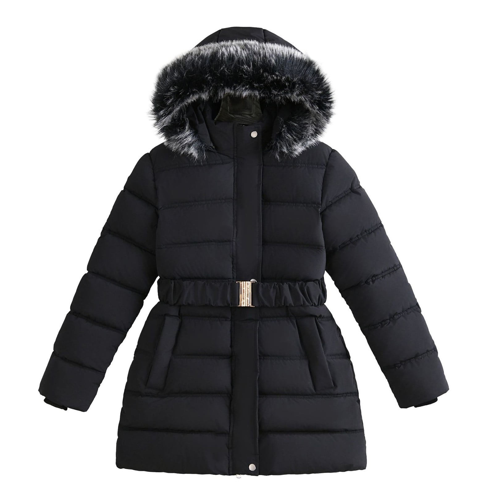 Click here for Falilai Girls Winter Down Padded Coat Warm Thick L... prices