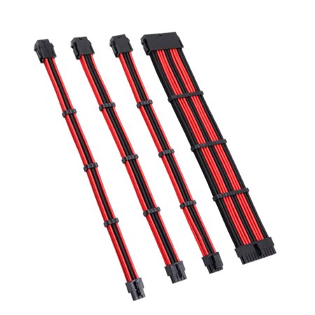 4x 18AWG Power Supply Sleeved Cables, PCI- EPS Extension Cable ...