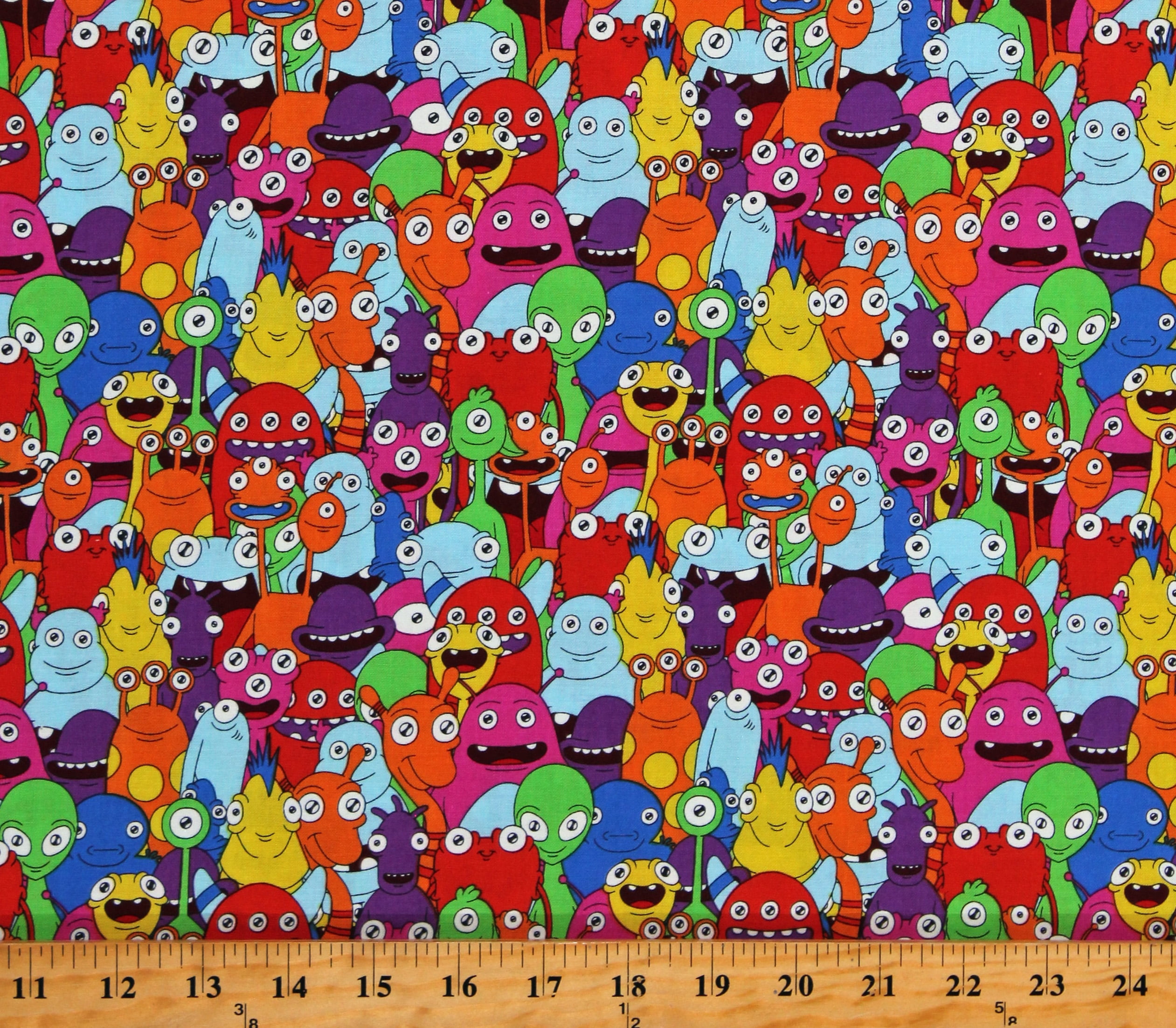 Cotton Glow in the Dark Aliens Outer Space Amazing Aliens Glow Kids ...