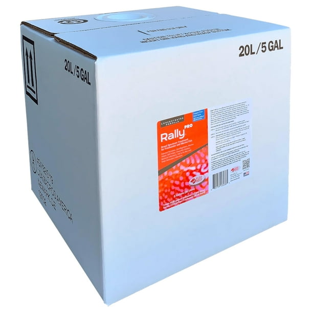 Tratamiento para peces Ruby Reef Rally PRO 19L para la pudrición bacteriana de las aletas ...