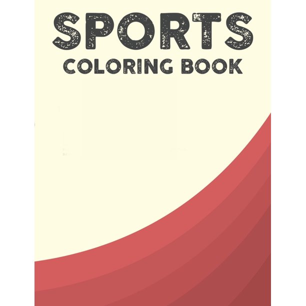 Sports Coloring Book: Illustrations Of Sports For Children To Color ...