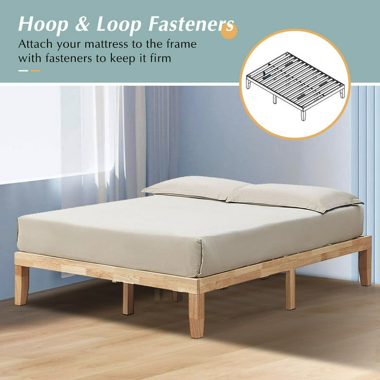 Memory foam mattress and bed frame set store