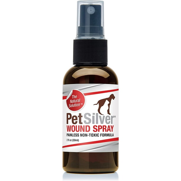 PetSilver Wound Spray with Chelated Silver, Made in USA, Vet Formulated ...