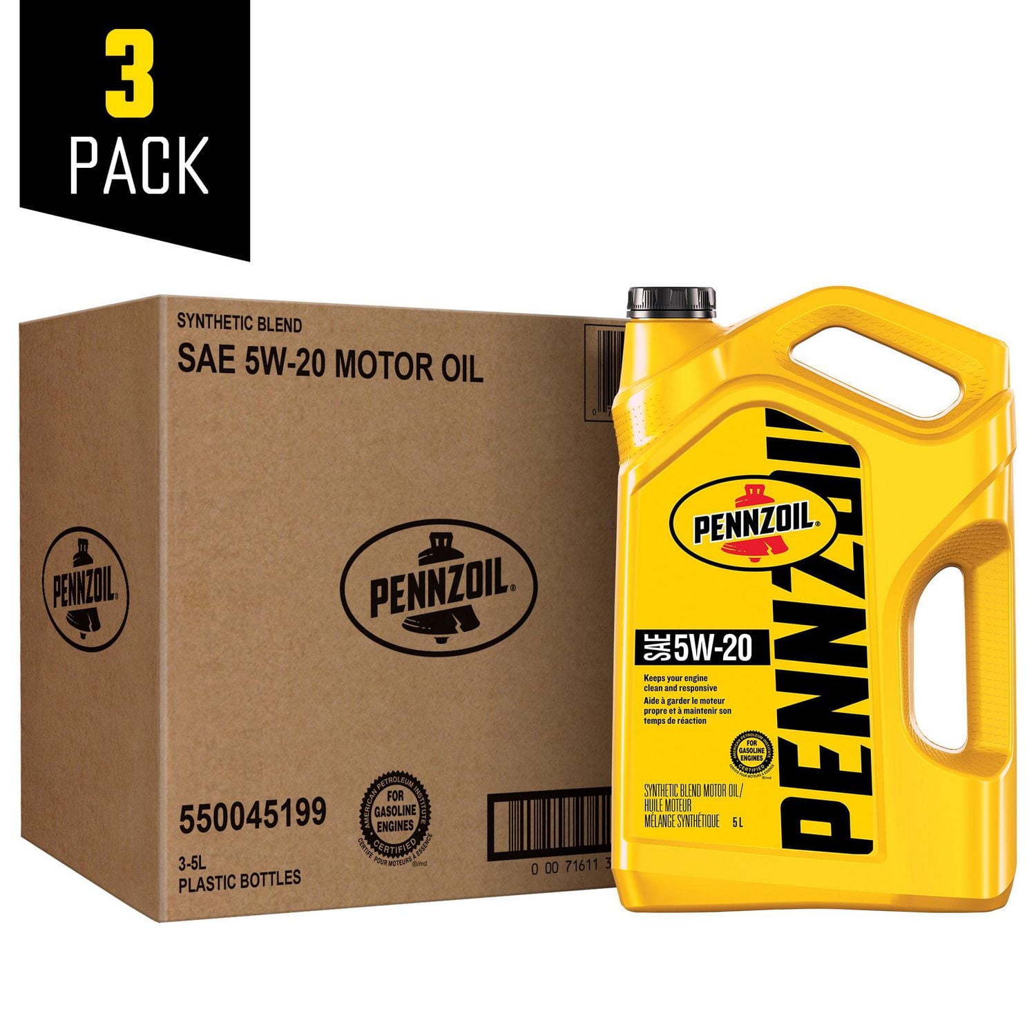 Click here for Pennzoil Motor Oil 5w-20 Jugs 3x5l 15 prices
