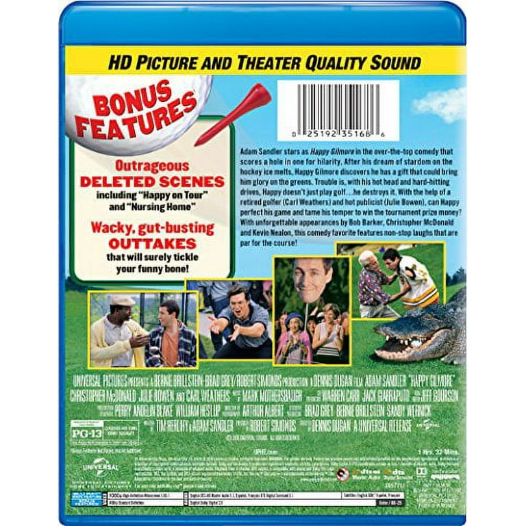 Happy Gilmore Blu Ray