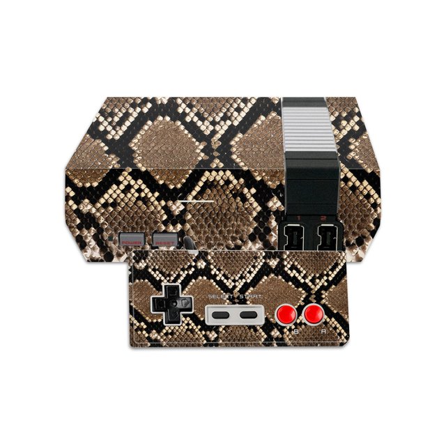 Skin Decal Wrap Compatible With Nintendo NES Classic Edition Rattler ...