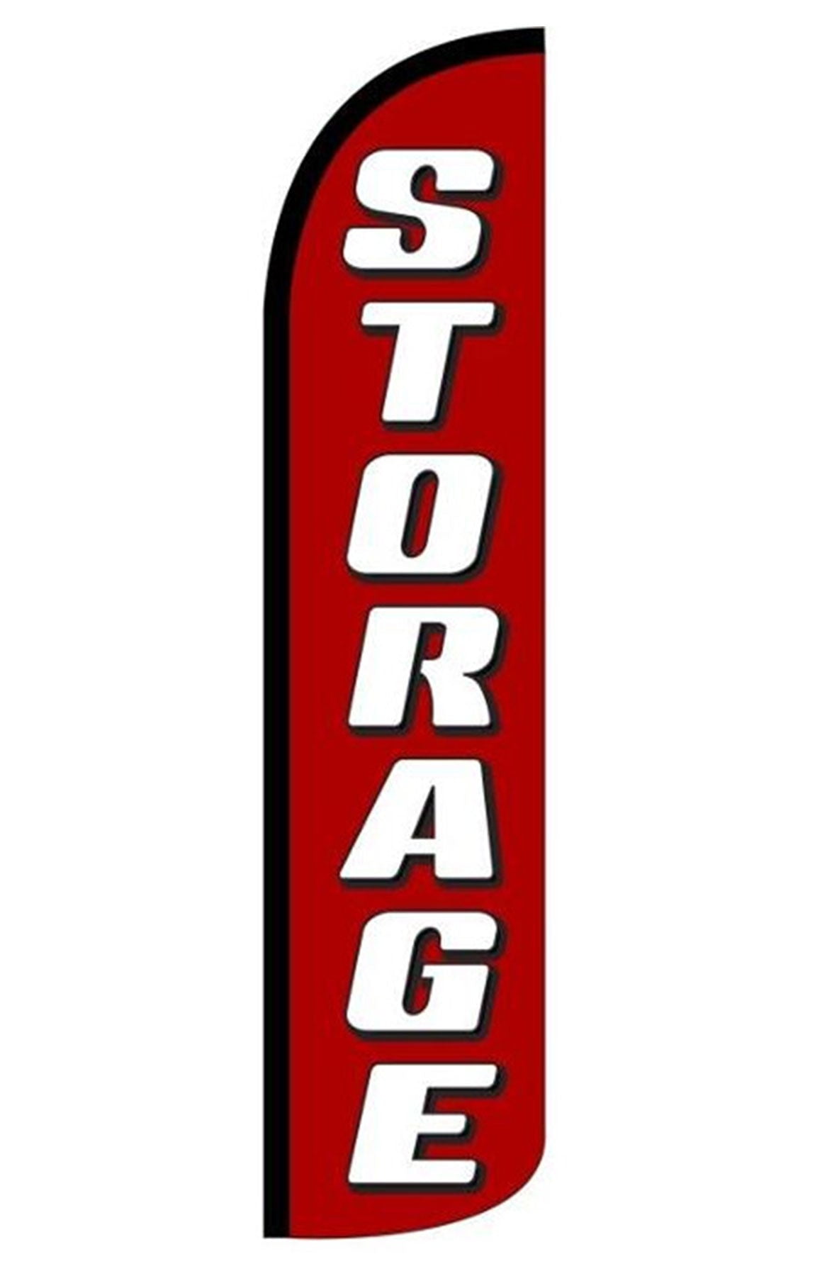 STORAGE Windless Flag (Hardware Not Included) |Advertisement /Business ...