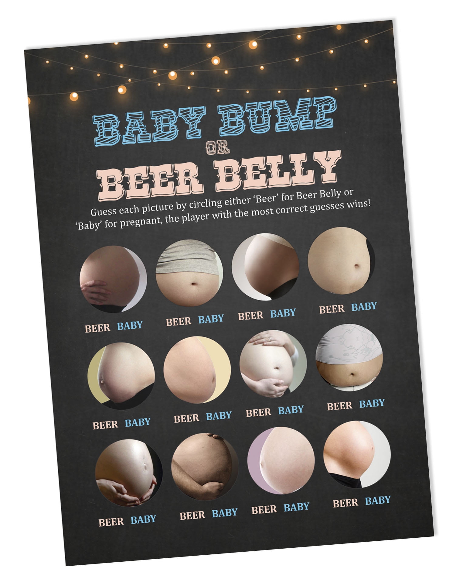 Beer Belly Vs Pregnant Belly