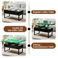RichYa 3 in 1 Coffee Storage Table with Lift Top, Functional Furniture ...
