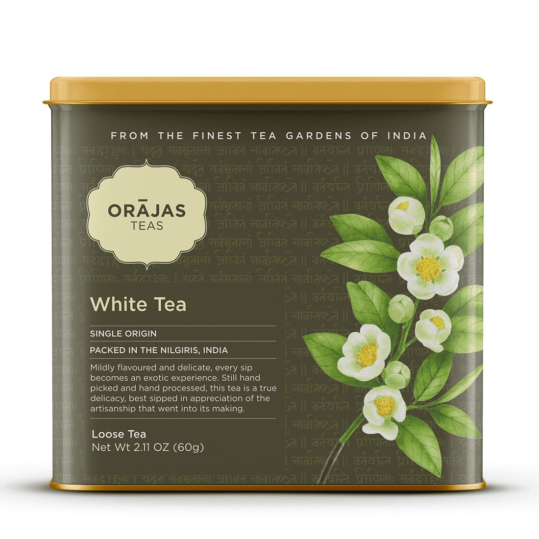Orajas White Loose Leaf Tea | Anti Oxidant Peony Tea | Single Origin ...