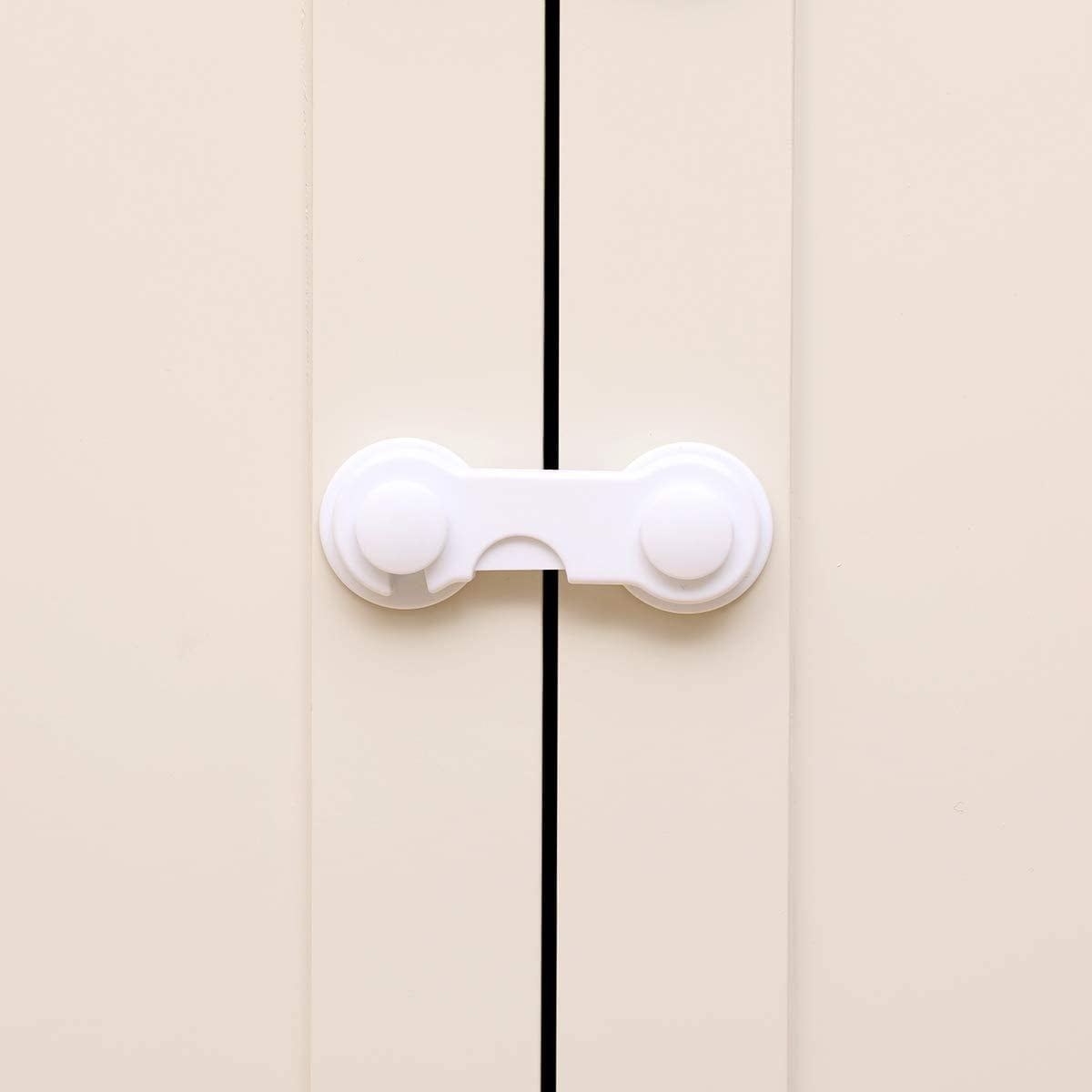 Baby Proofing Cabinet Strap Locks Kids Proof Kit - Child Safety Drawer ...