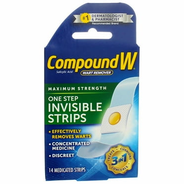 Compound W Maximum Strength Wart Remover Gel with Acid Medicine, 0.25 ...