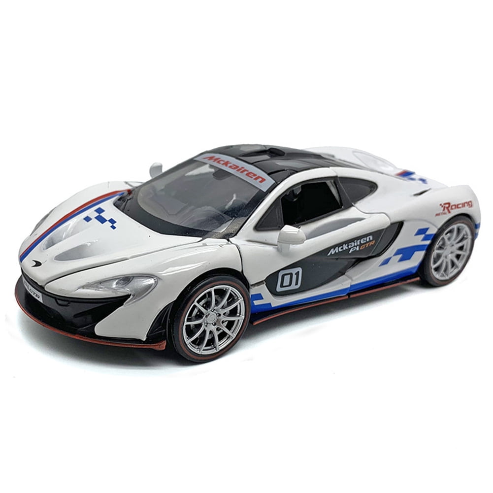 Simulation McLaren P1 Race Alloy Car Model Pull Back Children Car Model ...