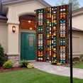 Abstract Retro Boho Garden Flags for Outside Southwestern Pattern ...