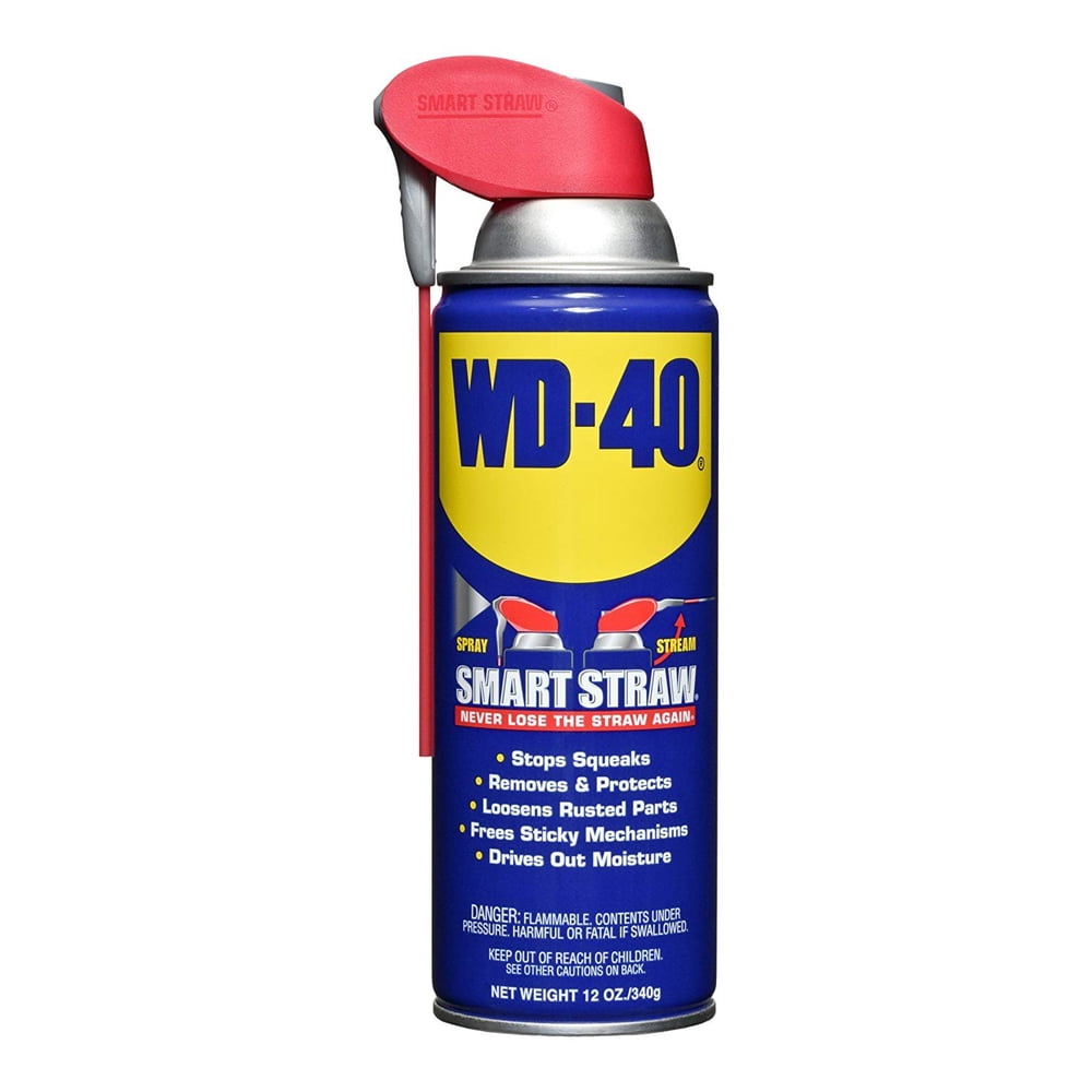 WD-40 10152 Multi-Use Product Spray with Smart Straw, 12 oz. (Pack of ...