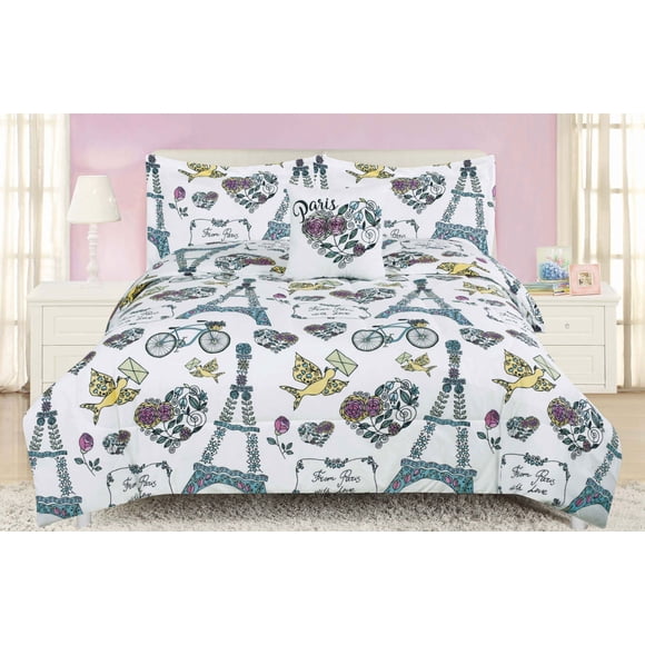 Paris Themed Bedding
