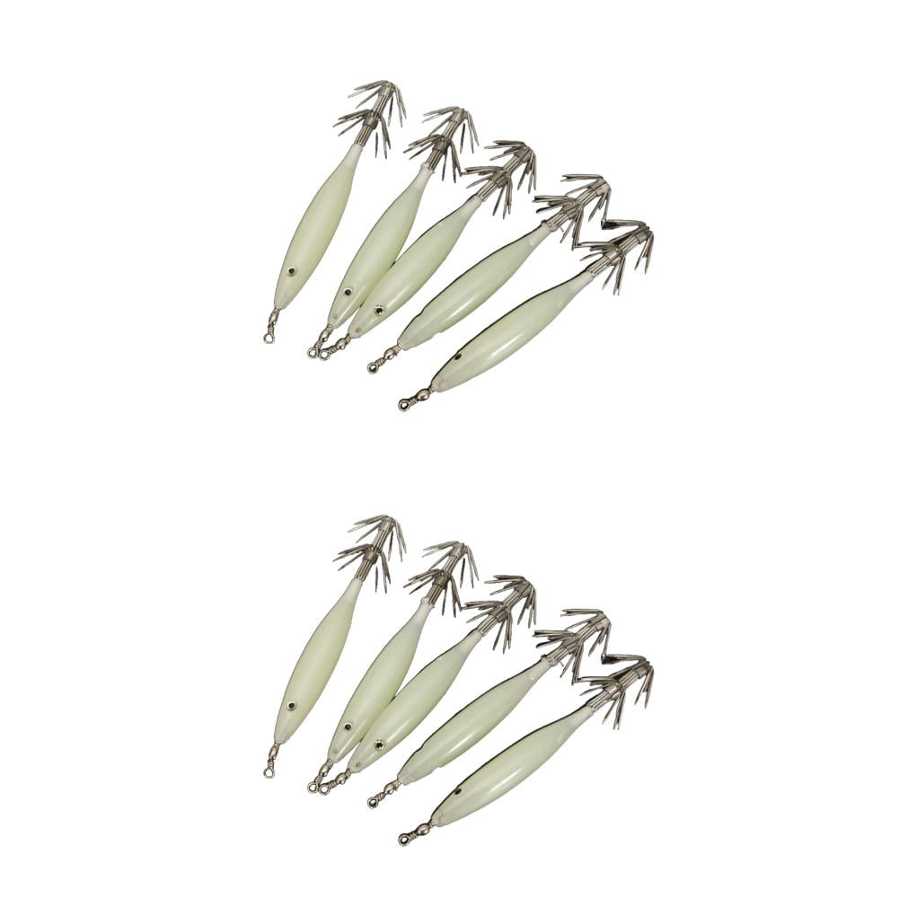 Soidarity 5 piezas Señuelos de pesca 8 cm ABS Sin desacoplamiento ...