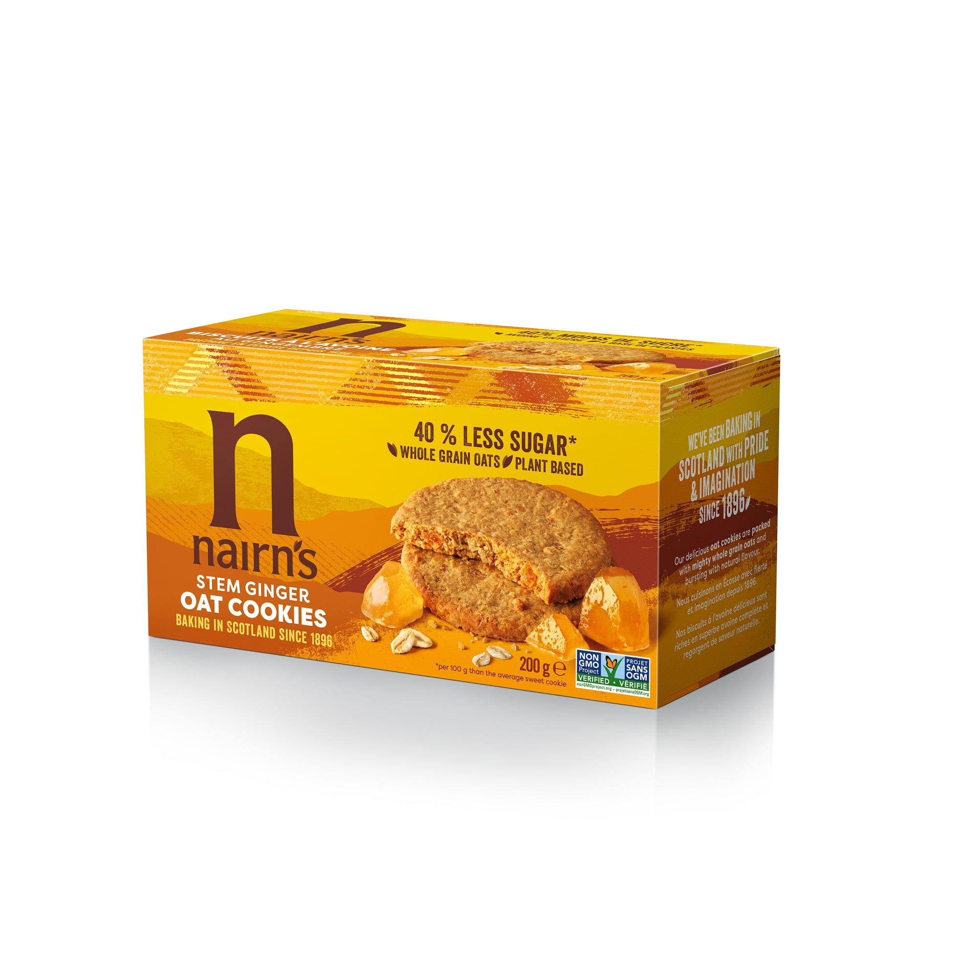 Click here for Nairns Wheat Free Biscuits - Stem Ginger 200 G prices