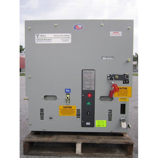 Powell Electrical 3000A 5kV 05PV36STDX-2 Powl-Vac Vacuum Circuit ...