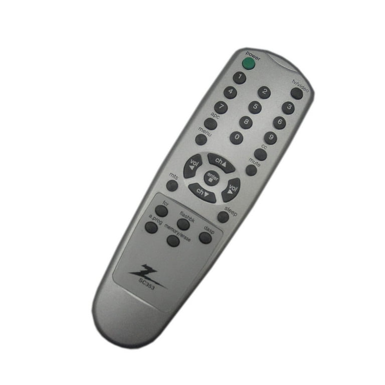 Old Zenith Tv Remote Codes