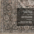 Nuloom Hillstone Collection Traditional Vintage Medallion Area Rug, 4 ...
