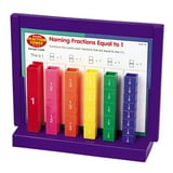 Learning Resources Rainbow Fraction Fraction Tower Activity Set, Math ...