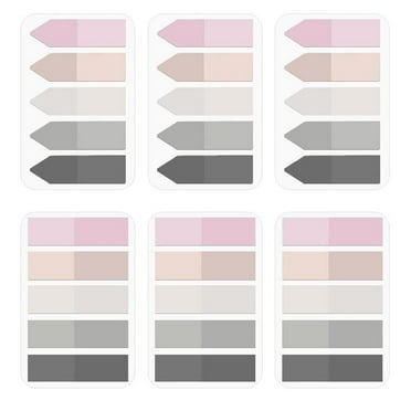 GoXteam Writable and Repositionable Sticky Notes, Multicolor, 1600 ...