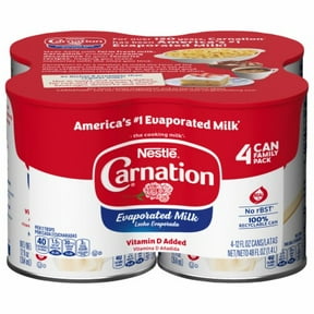 Milnot Original Evaporated Milk, 12 oz Can, Cholesterol Free, Product ...