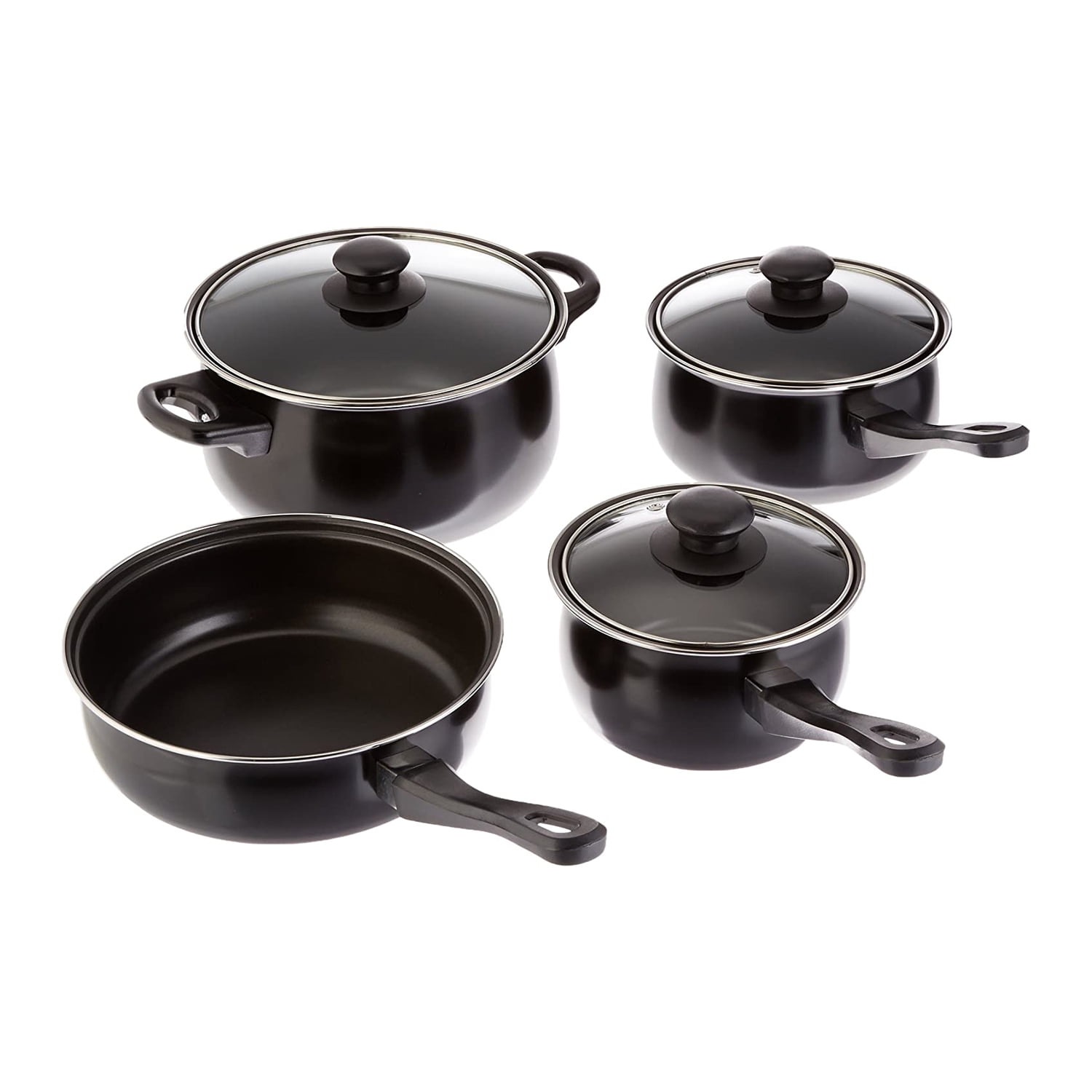 Click here for Gibson 7 Piece Carbon Steel Nonstick Pots And Pans... prices