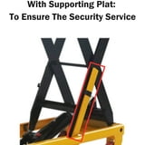 APOLLOLIFT 770lb Platform 51" Lifting Hand Hydraulic Lift Table Cart ...