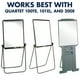 Quartet Presentation Easel Carrying Case, 32" x 42", Water/Stain ...