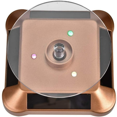 Solar Powered Rotating Display Stand, 360 Degree Rotating Display ...