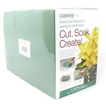 Oasis 8 Pack Standard Wet Floral Foam Brick Fresh Flower Wedding ...