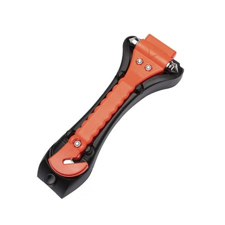 Houkiper 2 In 1 Mini Car Safety Hammer Life Saving safety hammer, car Escape Emergency Hammer ...