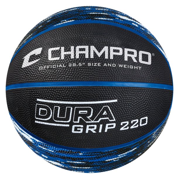 CHAMPRO Super Grip Rubber Basketball Women's Digital Blue - Walmart.com