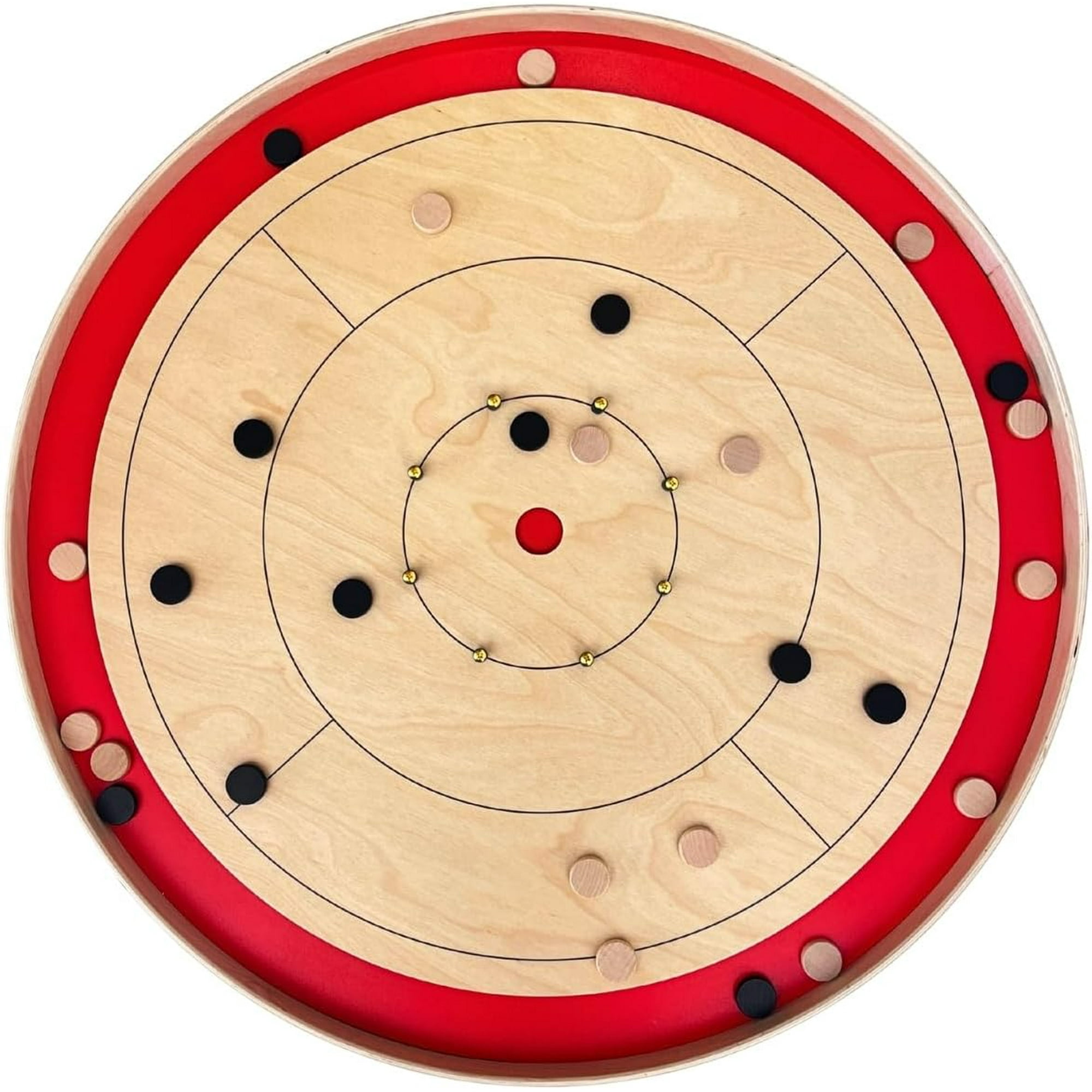 Click here for Tradeopia Round Crokinole Board Game  Classic Tabl... prices