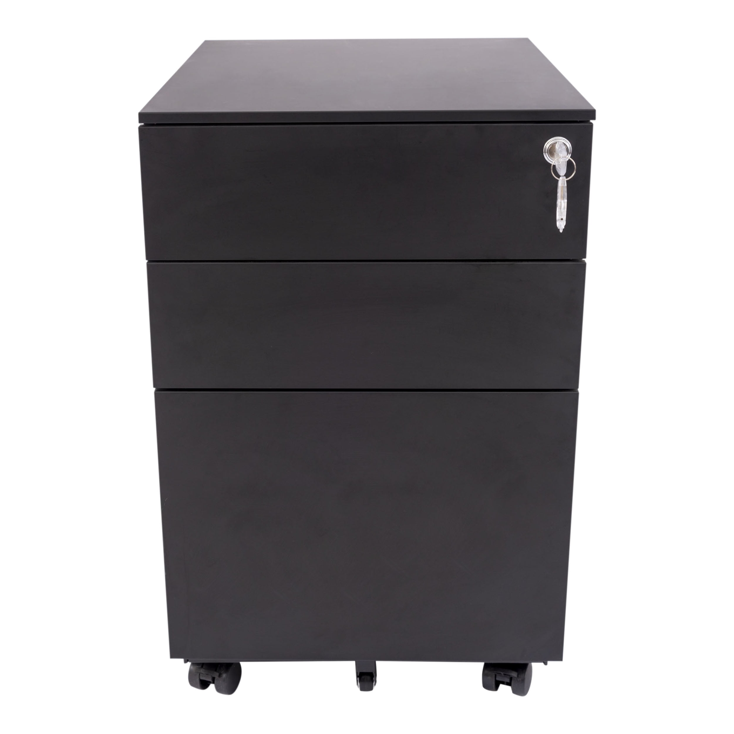 Stand Up Desk Store 3 Drawer Under Desk Lockable Rolling File Cabinet ...