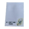 Sarcastic Office Notepad - 50 Sheets, 5x8 Inches, Lined Writing Pad for ...