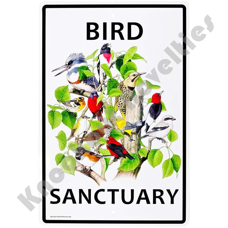 Bird Sanctuary - Sign - Walmart.com
