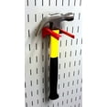 Slotted Metal Pegboard Deluxe Hook Kit for Wall Control Metal Pegboard ...