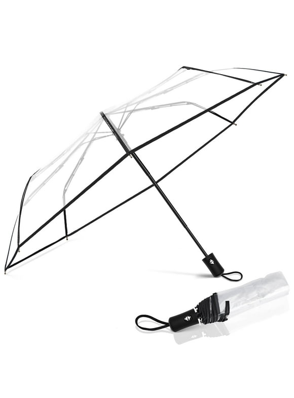 Clear Compact Umbrella