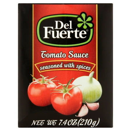 Del Fuerte Tomato Sauce 7.4 oz. Box - Walmart.com